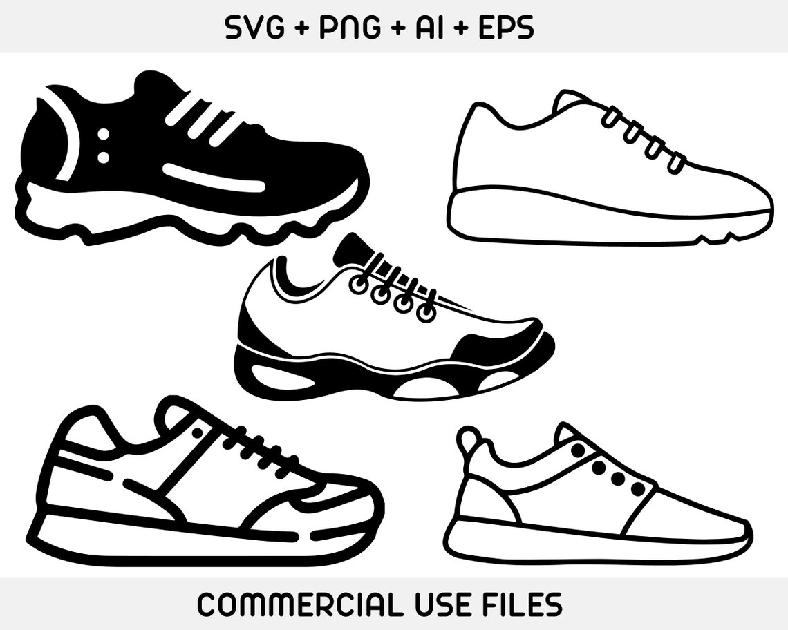Shoes Bundle SVG Shoes SVG Shoes Cut File Shoes Png Shoes - Etsy