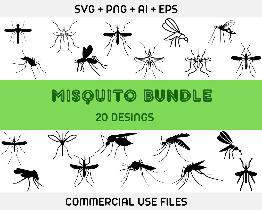 Mosquito SVG, Mosquito PNG, Mosquito Clipart, Mosquito Cut File ...