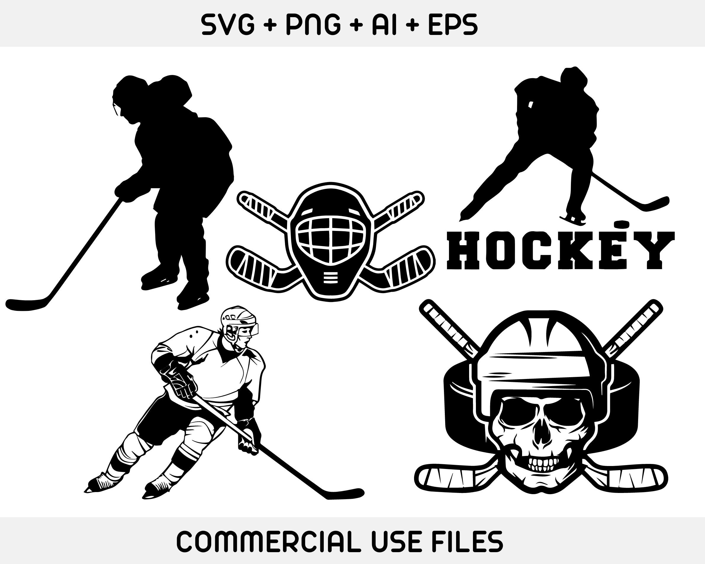 HOCKEY SVG BUNDLE Hockey Svg Cut Files Hockey Clipart - Etsy Canada