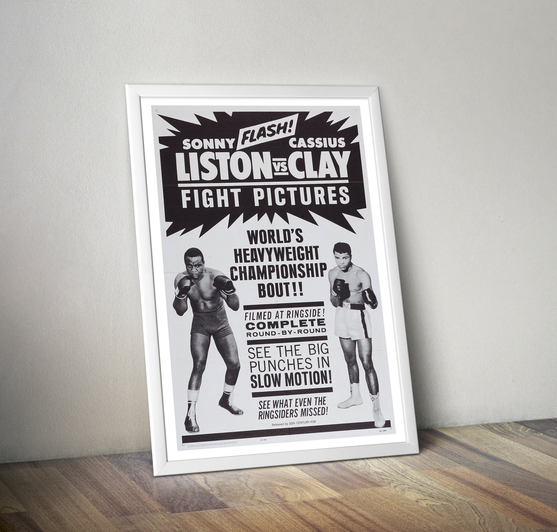 Vintage Boxing Posters Reproduction Prints. Muhammad Ali Mike - Etsy UK