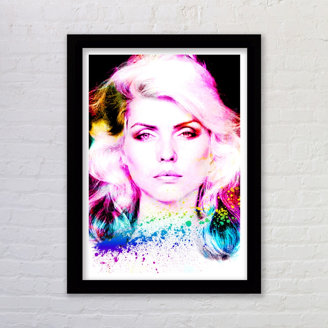Debbie Harry / Blondie Wall Art Poster Print. Available Framed. - Etsy