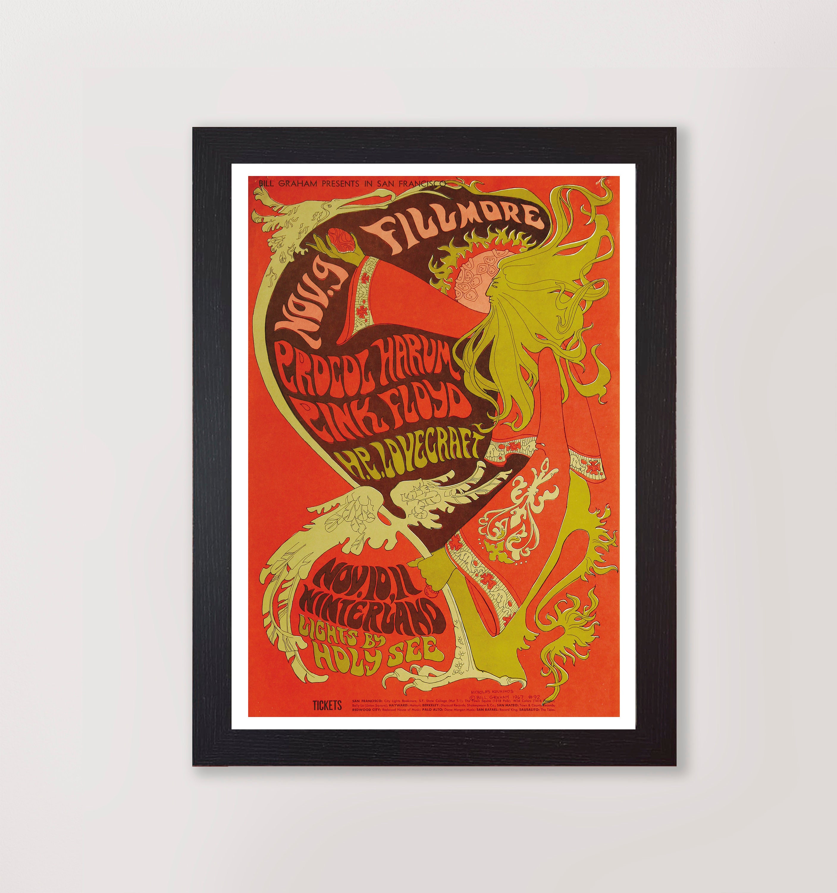 Fillmore Poster Frames
