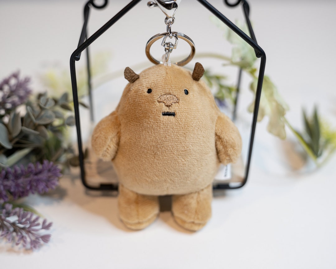 Wombat Wombu Soft Toy Charm Keychain | Cute Soft Toy Plush Doll Charm ...