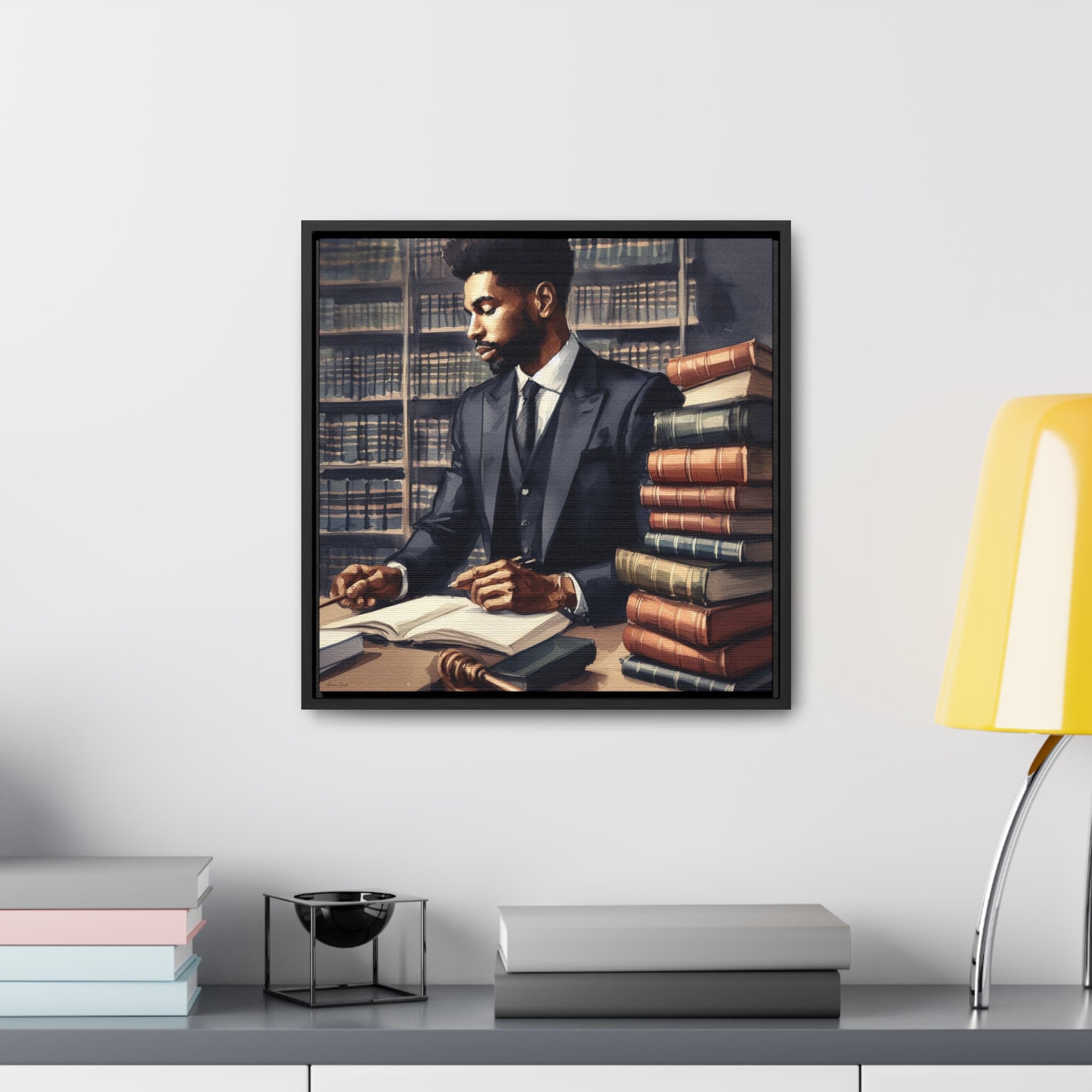 African American Black Man Lawyer-attorney Christmas, Legal Gift, Law ...
