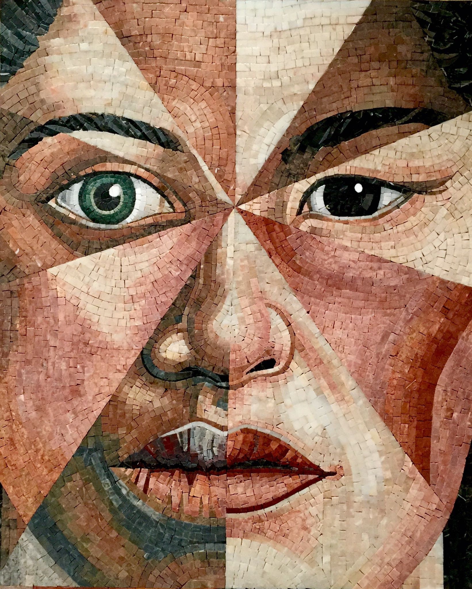 Mixed Race Mosaic Artwork Mosaic Wall Art Wall Decor - Etsy