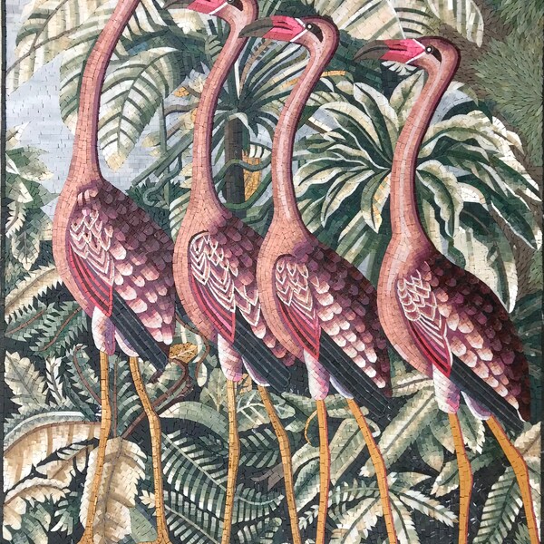 Mosaic Flamingo - Etsy