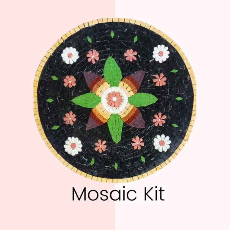 Mosaic Kit, Marble Stone Kit for DIY Projects, Marble Tiles - Etsy