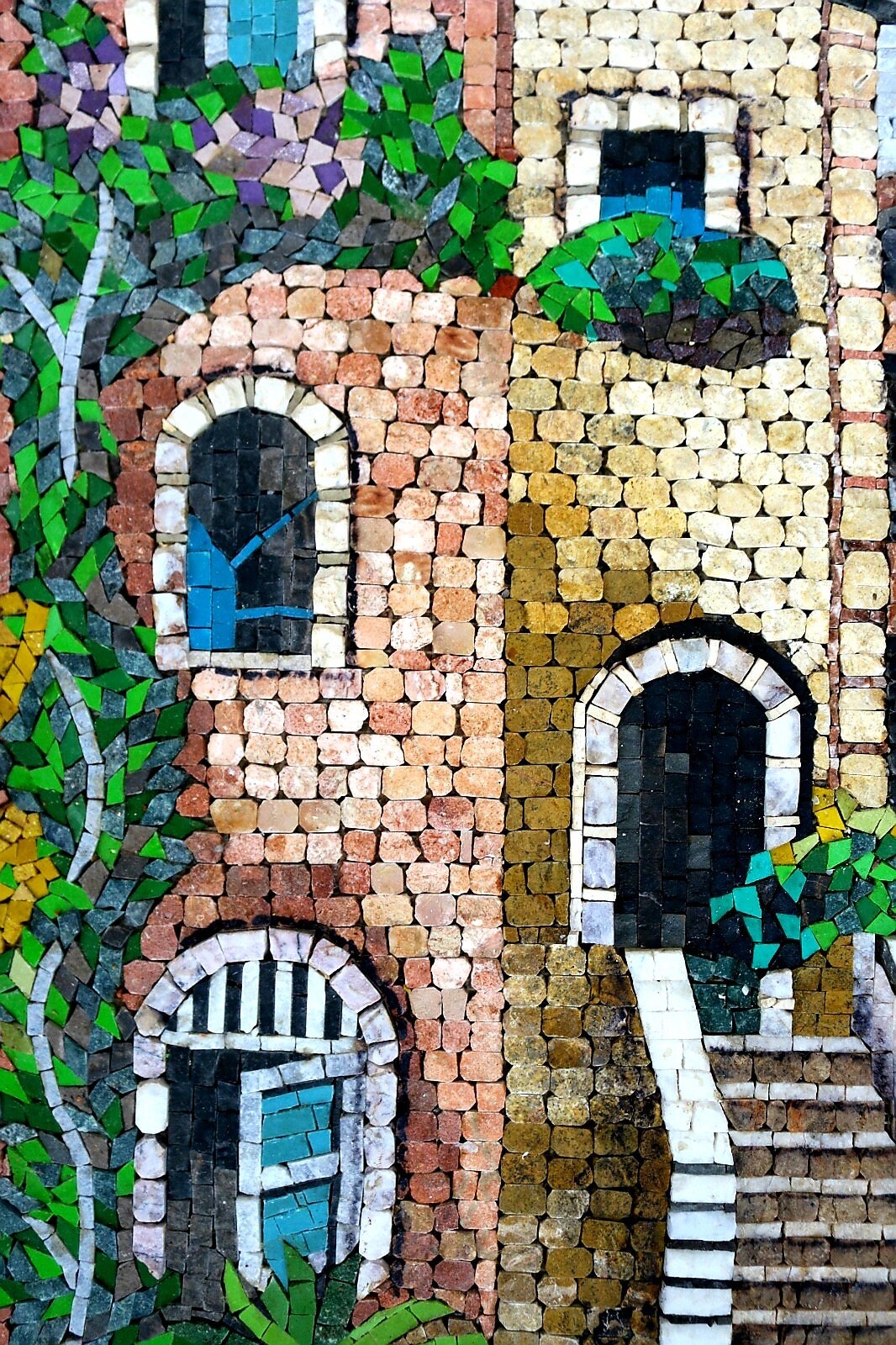 Mosaic Design Wall Art Landscape Handmade Mosaic Mural - Etsy
