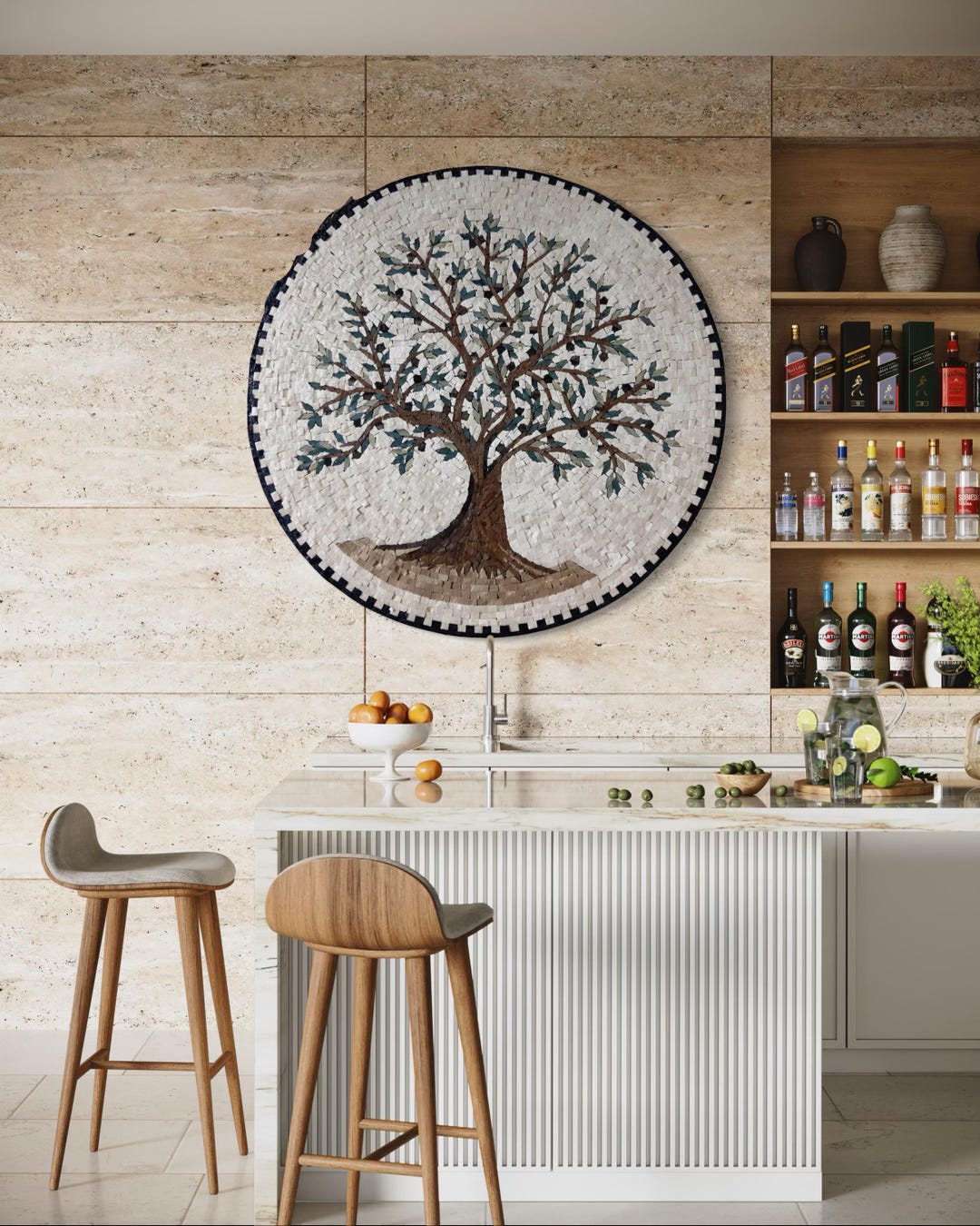 Kitchen Backsplashes , Tree of Life Backsplash Tile, Tree of Life ...
