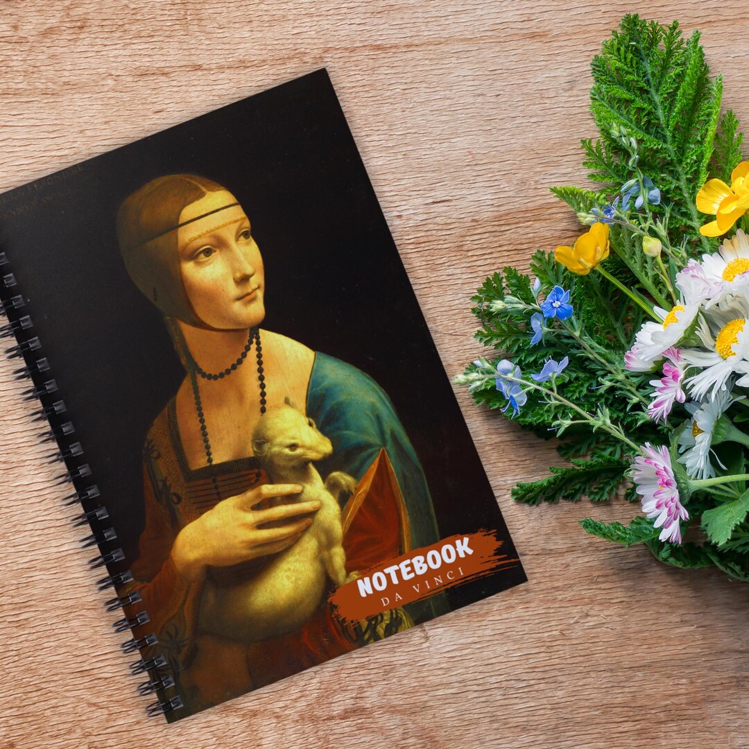 Da Vinci Lady With an Ermine Artistic Spiral Notebook, Perfect for ...