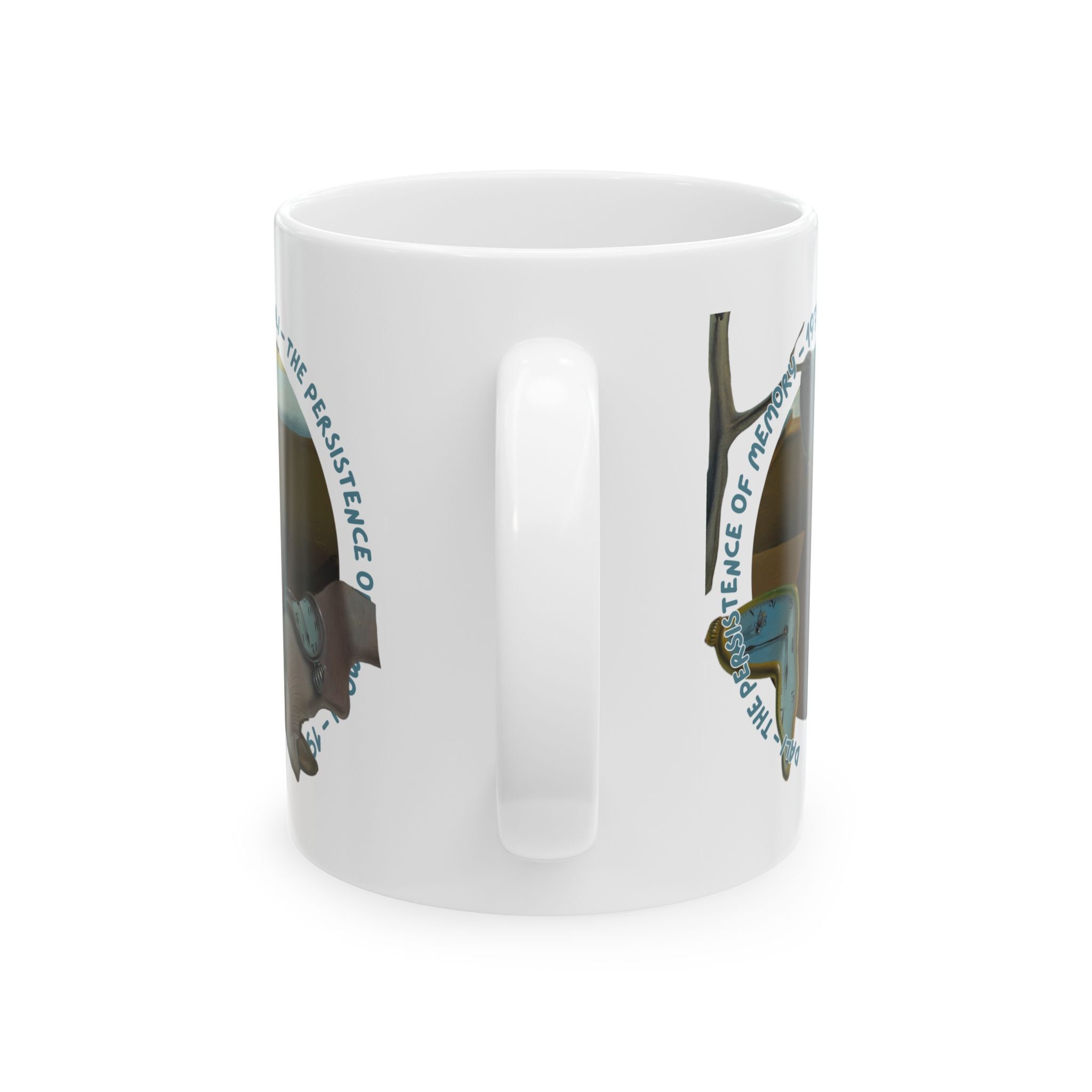 Dali White Mug - the Persistence of Memory Design Mug - Museum Art ...