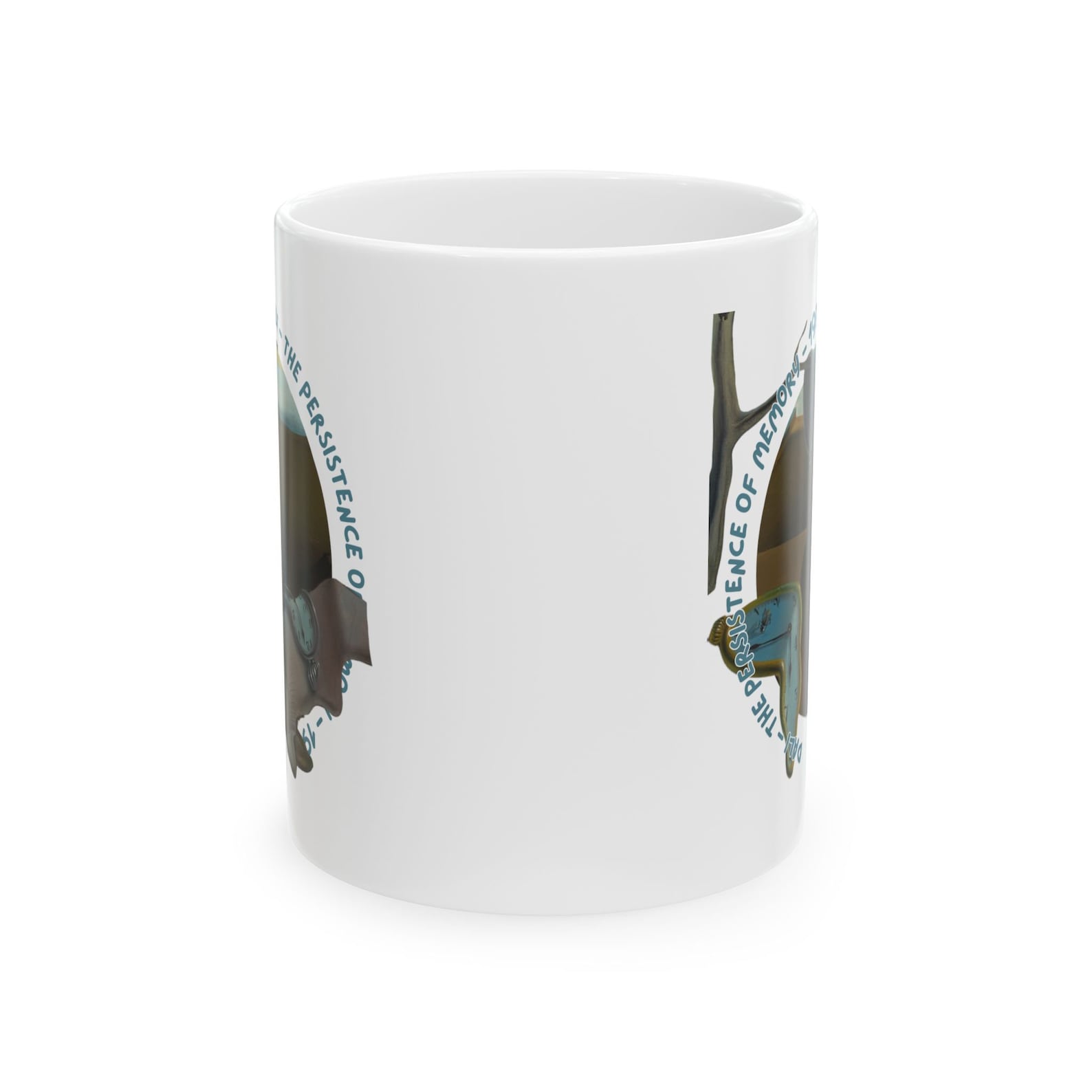Dali White Mug - the Persistence of Memory Design Mug - Museum Art ...