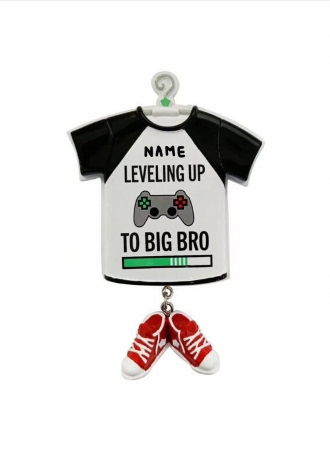 Leveling up to Big Bro Personalized Christmas Ornament - Big Brother ...