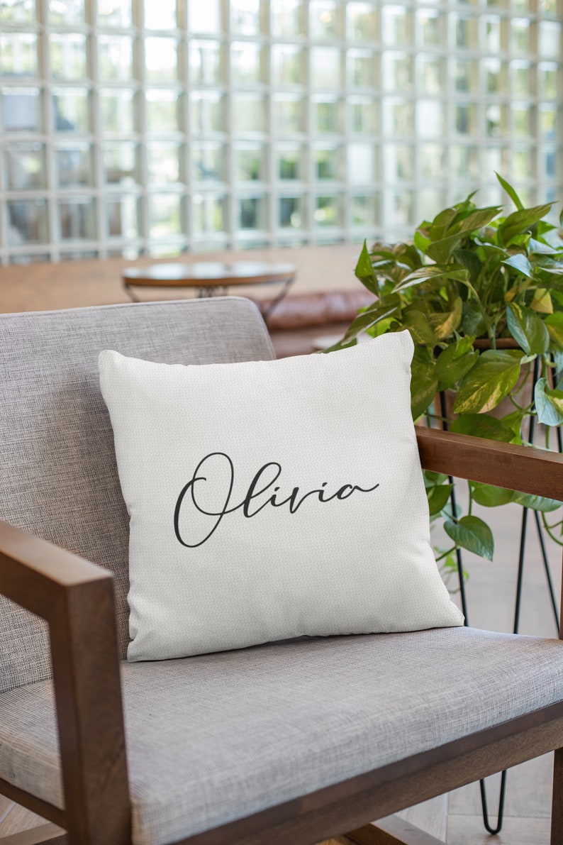 Name Pillow Personalized Name Pillow Custom Name Pillow | Etsy