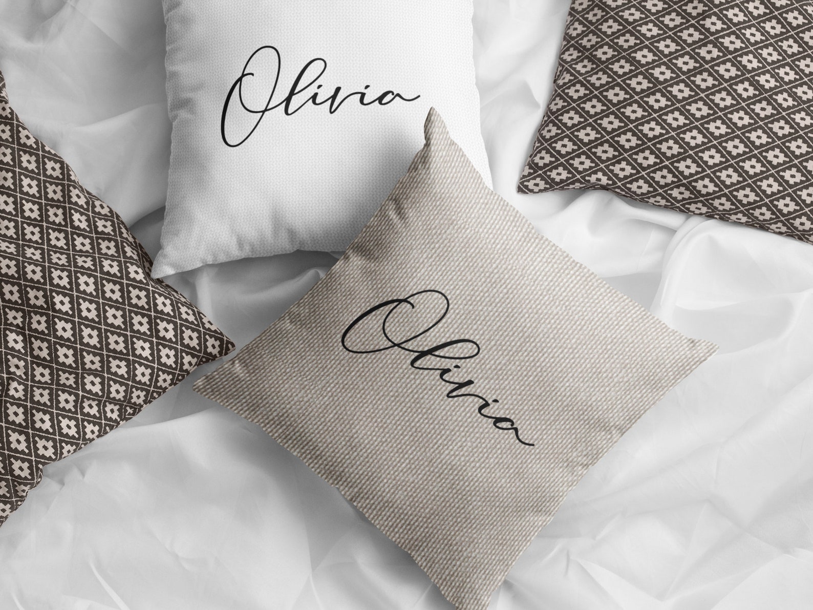 Name Pillow Personalized Name Pillow Custom Name Pillow | Etsy