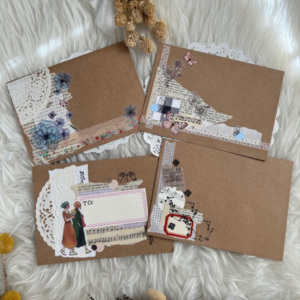 Decorated Envelopes - Etsy
