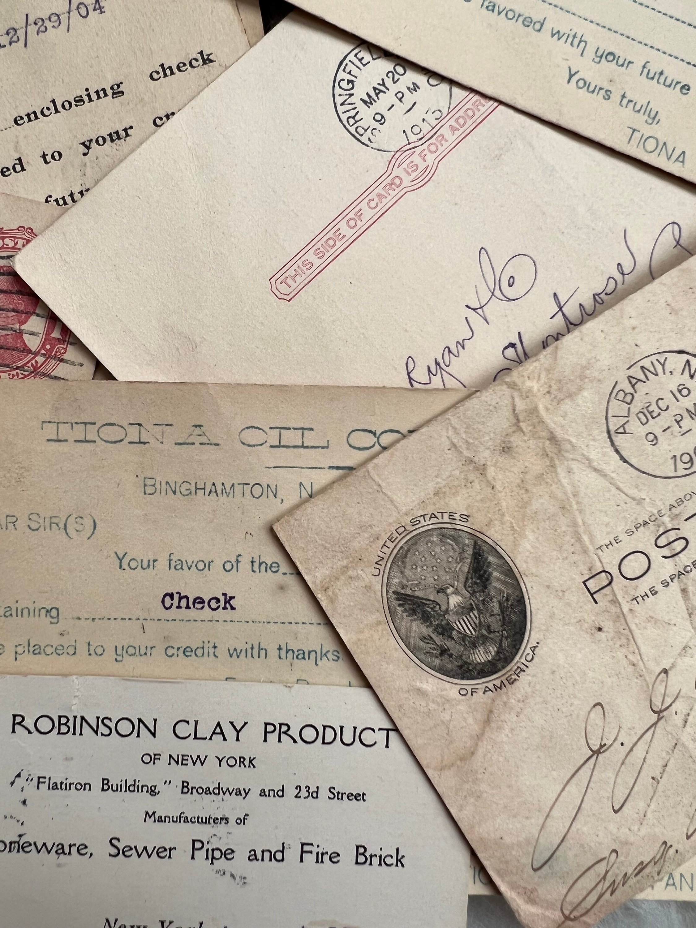 Late 1800s/early 1900s Antique Postcards- Set of 4 || Antique Paper ...