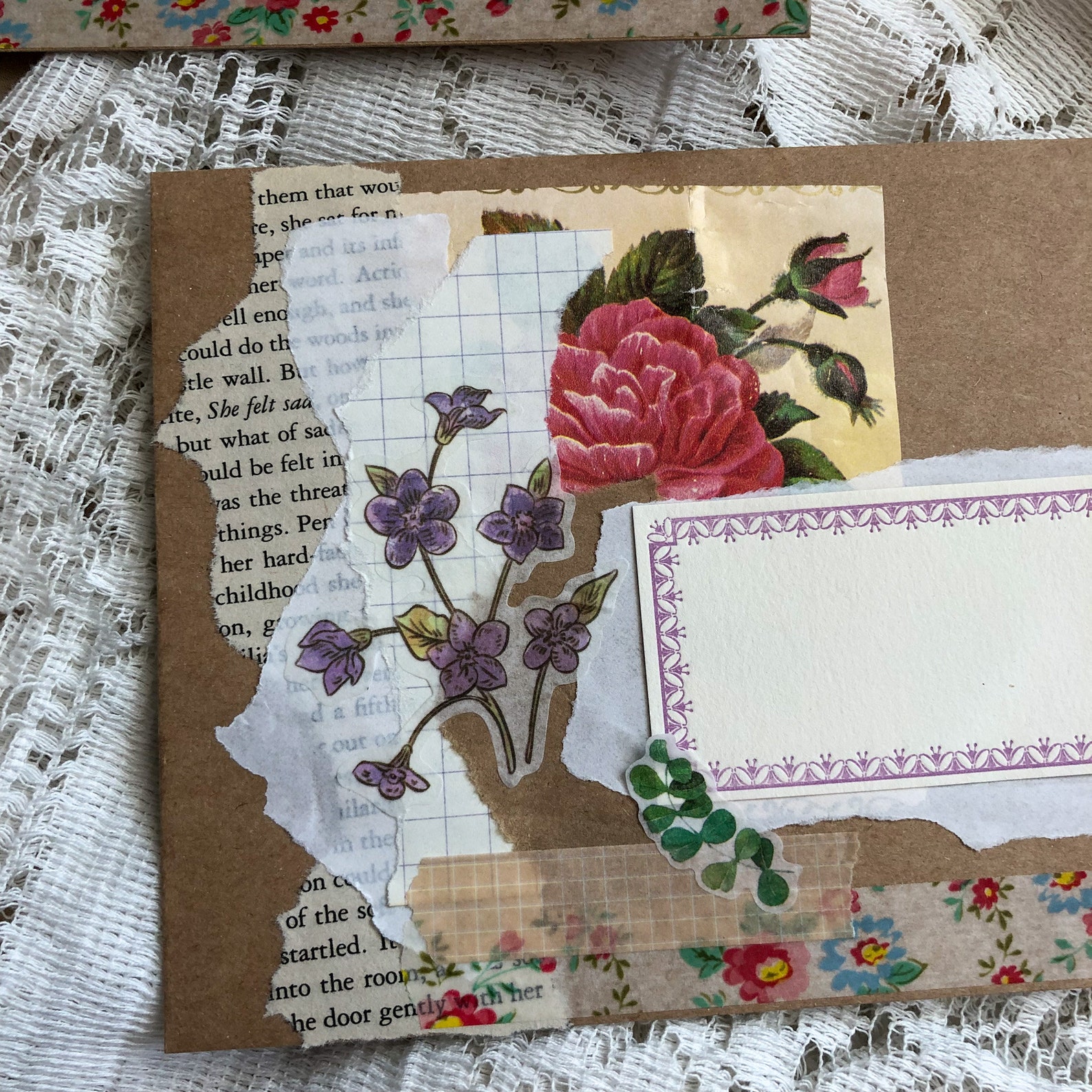Premade Hand-decorated Envelope Handmade Penpal Snailmail - Etsy