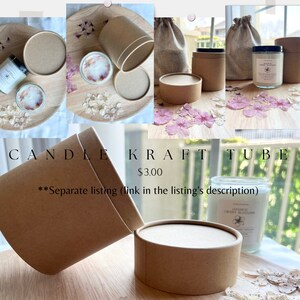 Daisies April Birth Month Candle | Hand Poured All Natural Soy Wax ...