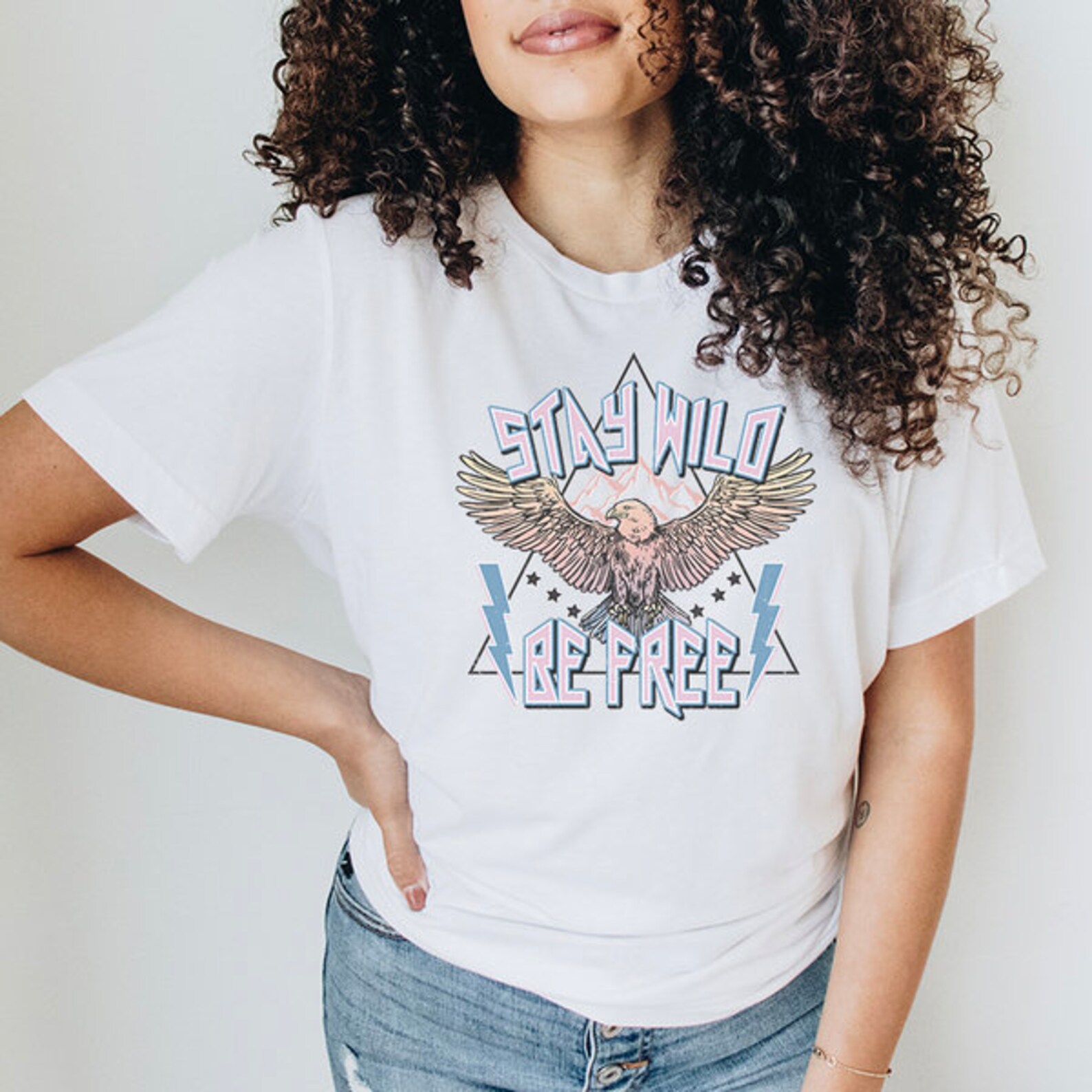Colorful Graphic Tees 8 Designs - Etsy