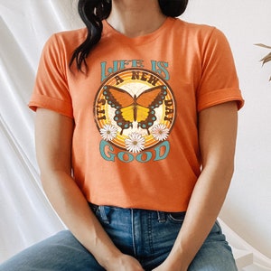 Colorful Happy Tees | 6 Designs - Etsy