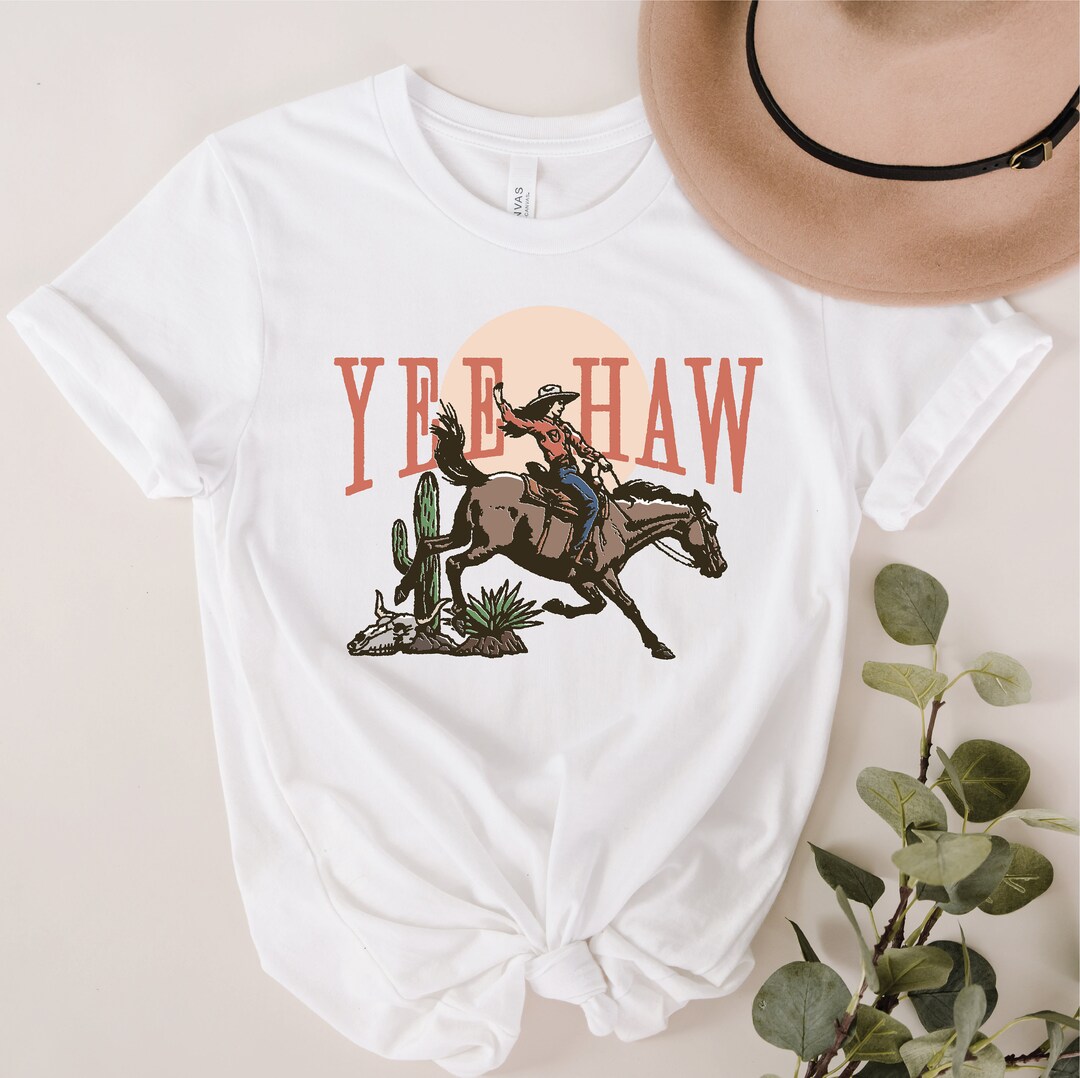 Yee Haw Graphic Tee | 3 Colors - Etsy
