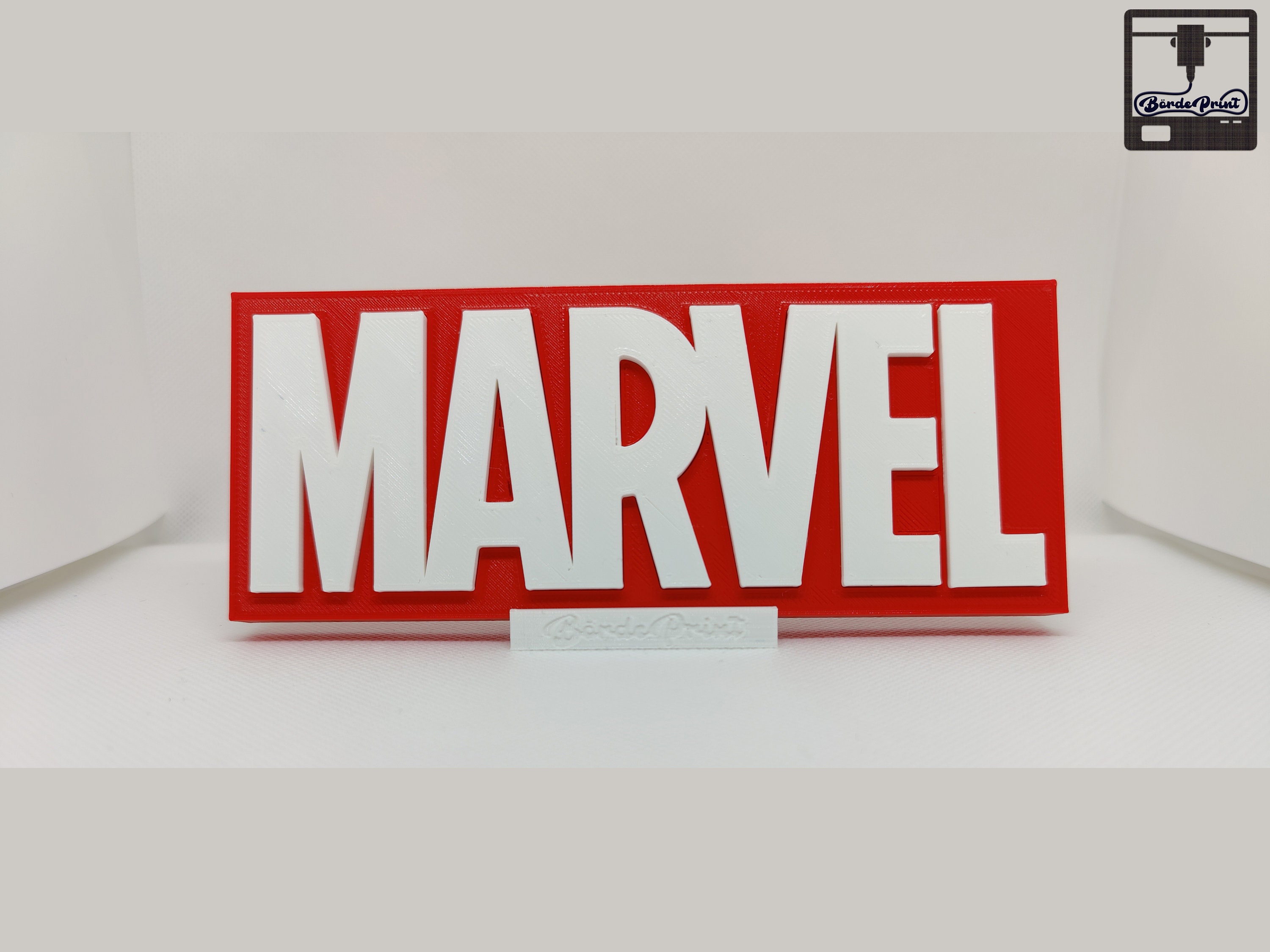 Art & Collectibles Marvel Studios 3D Printing Logo Sign Decor Avengers ...