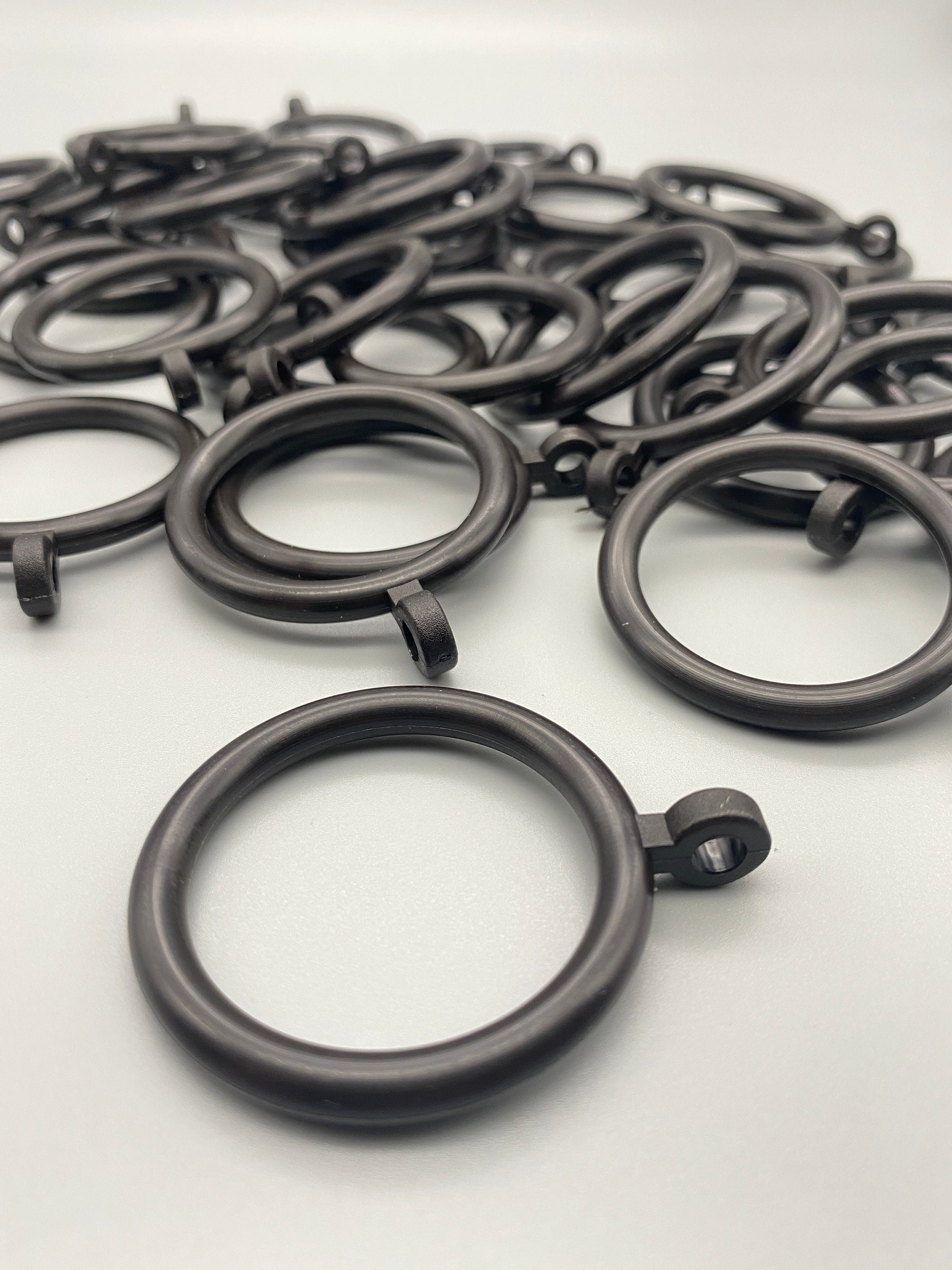 25 X Curtain Pole Rings to Fit Upto 30mm Poles Plastic - Etsy