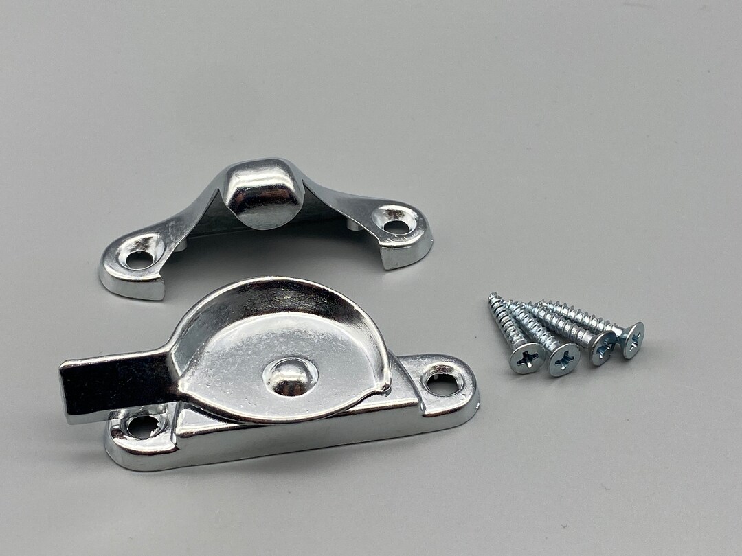 Sash Windows Locks CHROME WINDOW LOCKS High Quality With Screws Packs ...