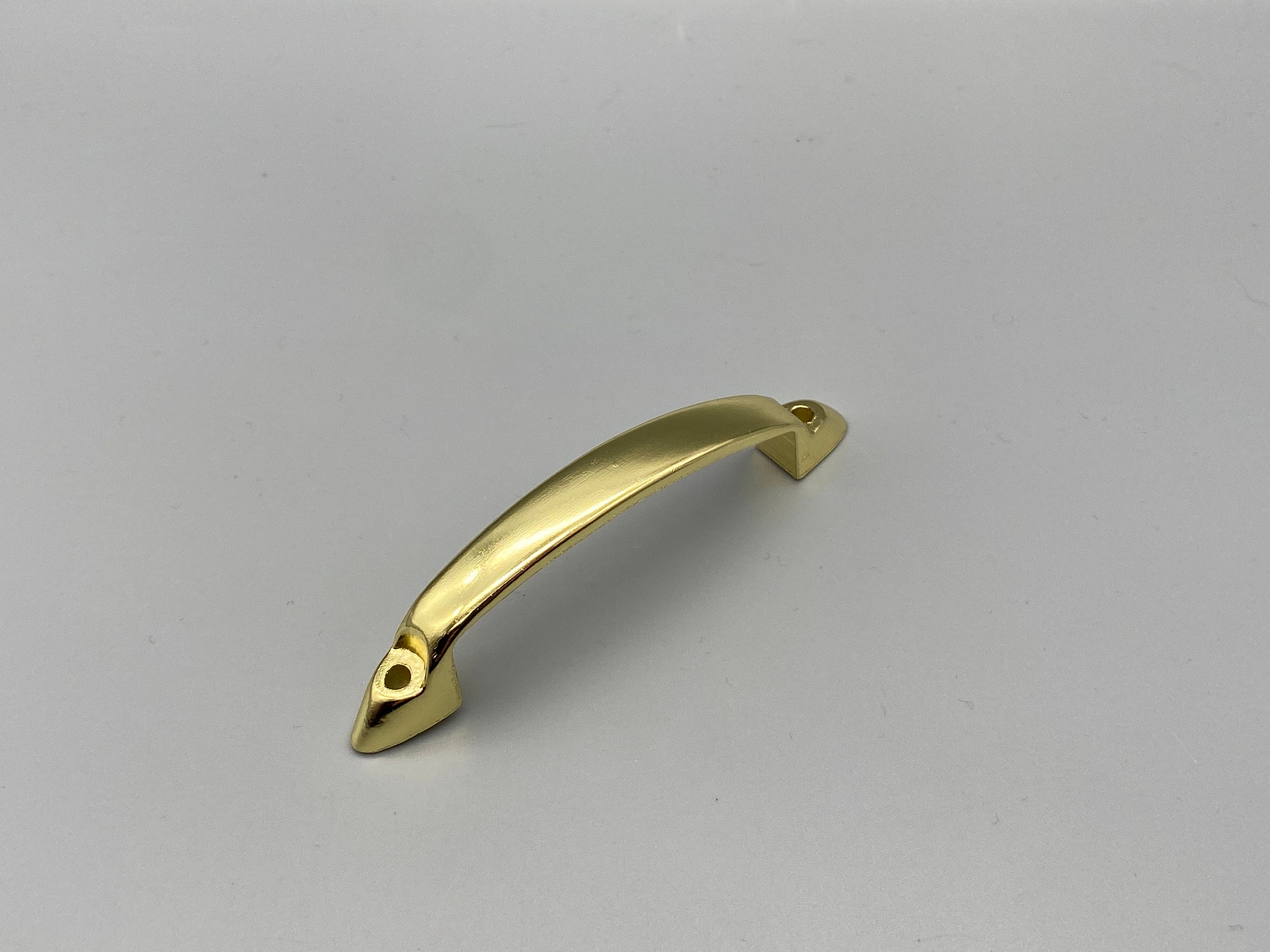 Sleek Contemporary D-shaped Handles Back Fix Bright Chrome | Etsy