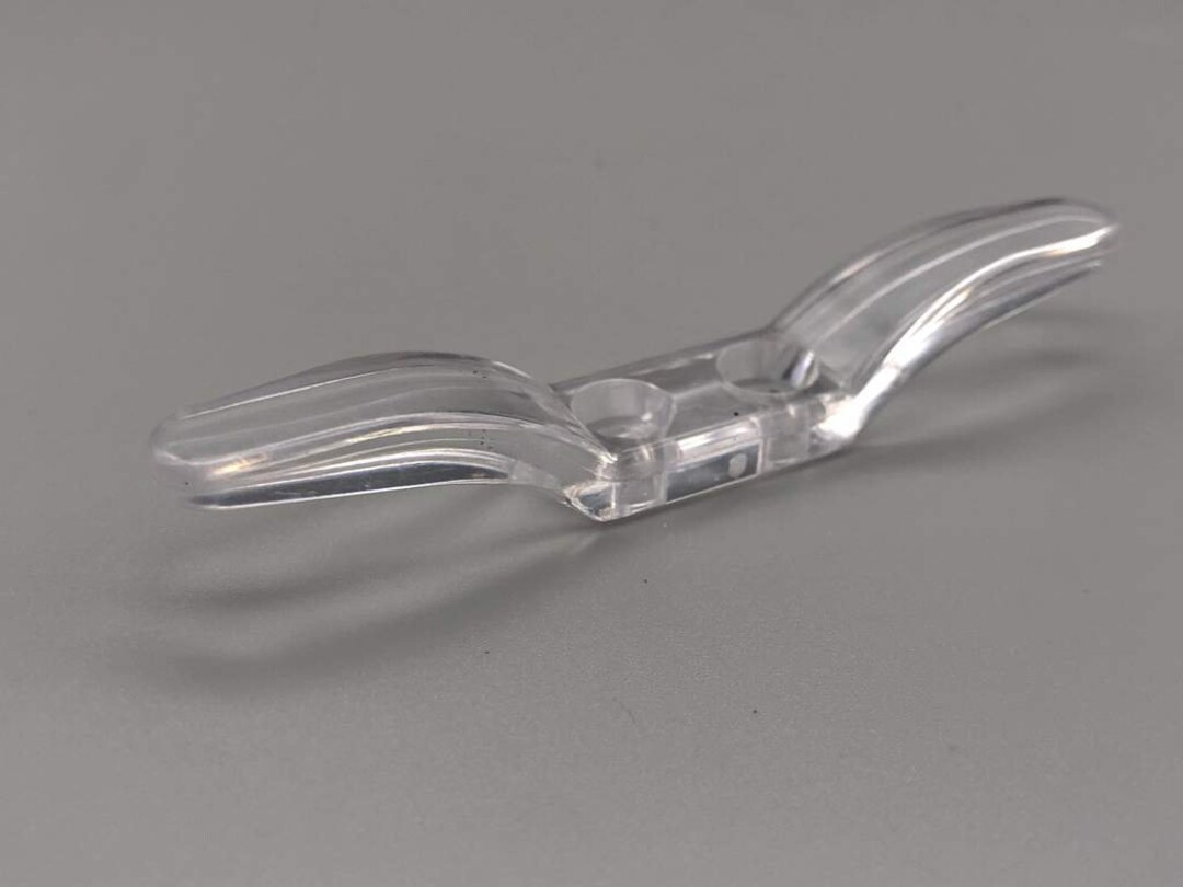 Clear Cleat Large Pack of 3 Clear Plastic Size: 75mm - Etsy