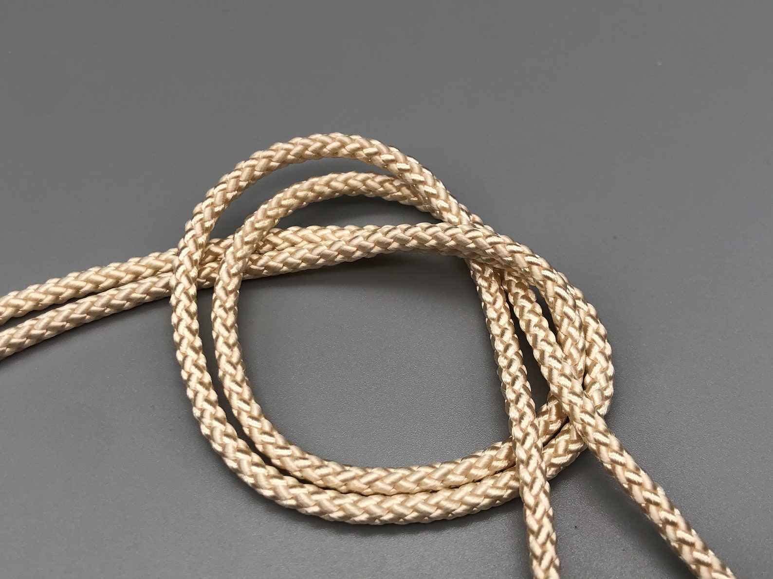 20 Meters X 3mm Cream Curtain Cord / Curtain String Strong - Etsy