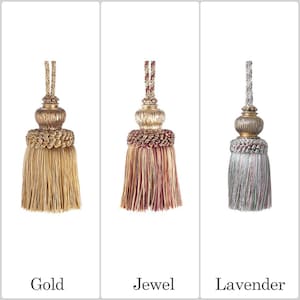 Classic & Elegant Key Tassels Luxurious Key Tassels 100mm Available in ...