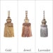 Classic & Elegant Key Tassels Luxurious Key Tassels 100mm Available in ...