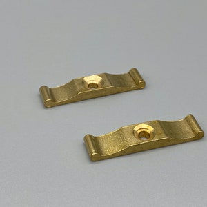 5x Brass Turn Button Solid Brass Cabinet Flip Turn 35mm - Etsy