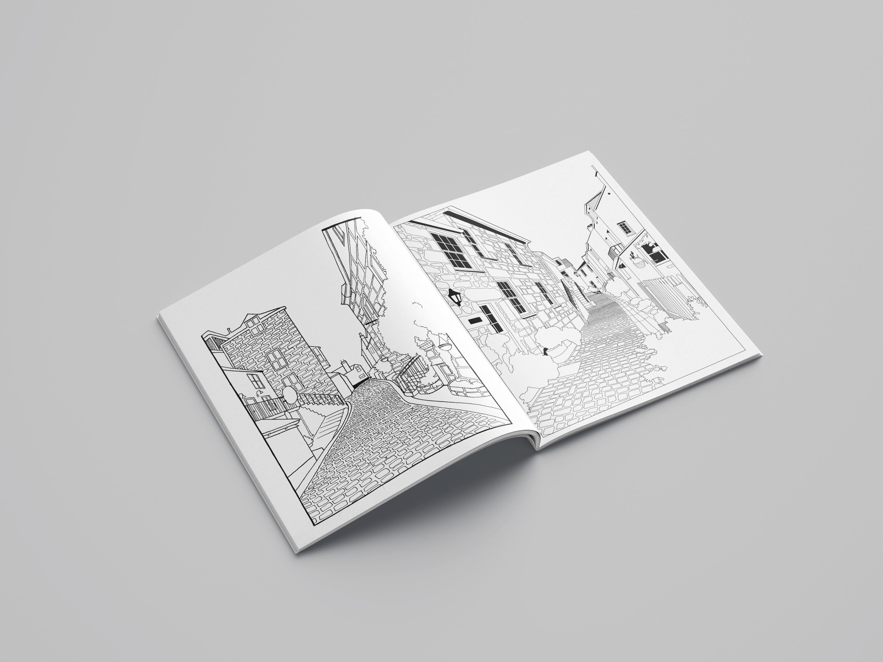 St Ives Cornwall Colouring-in Book A4 - Etsy UK
