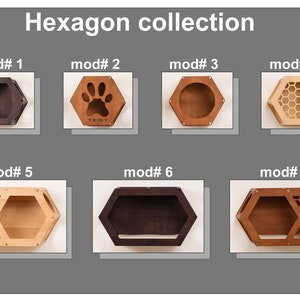 Set Cat House, Hexagon Cat Shelf, Modern Cat Wall Furniture, Hexagonal ...