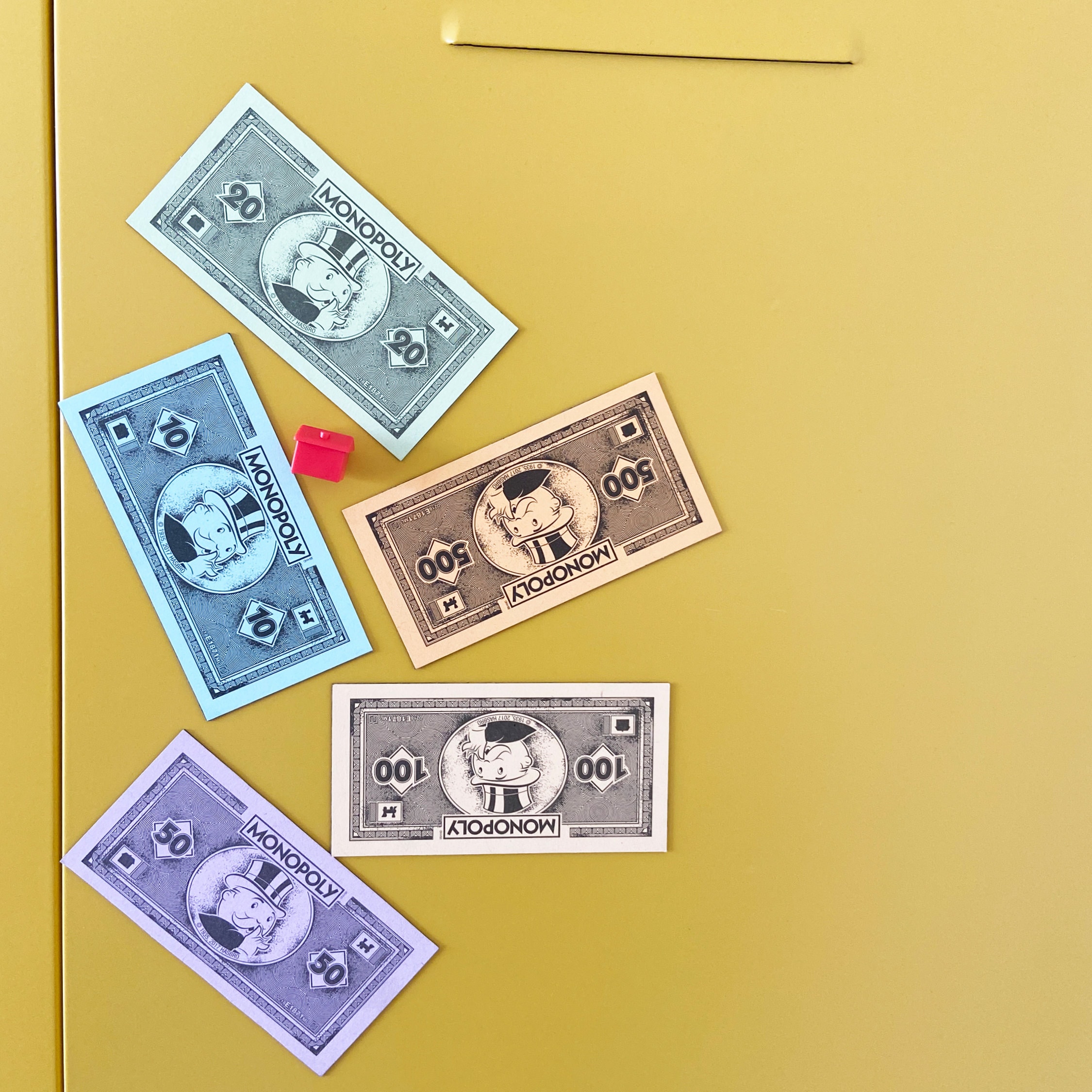 Upcycled Monopoly Magnet Set of 6 Monopoly Cheater's Edition Board Game ...