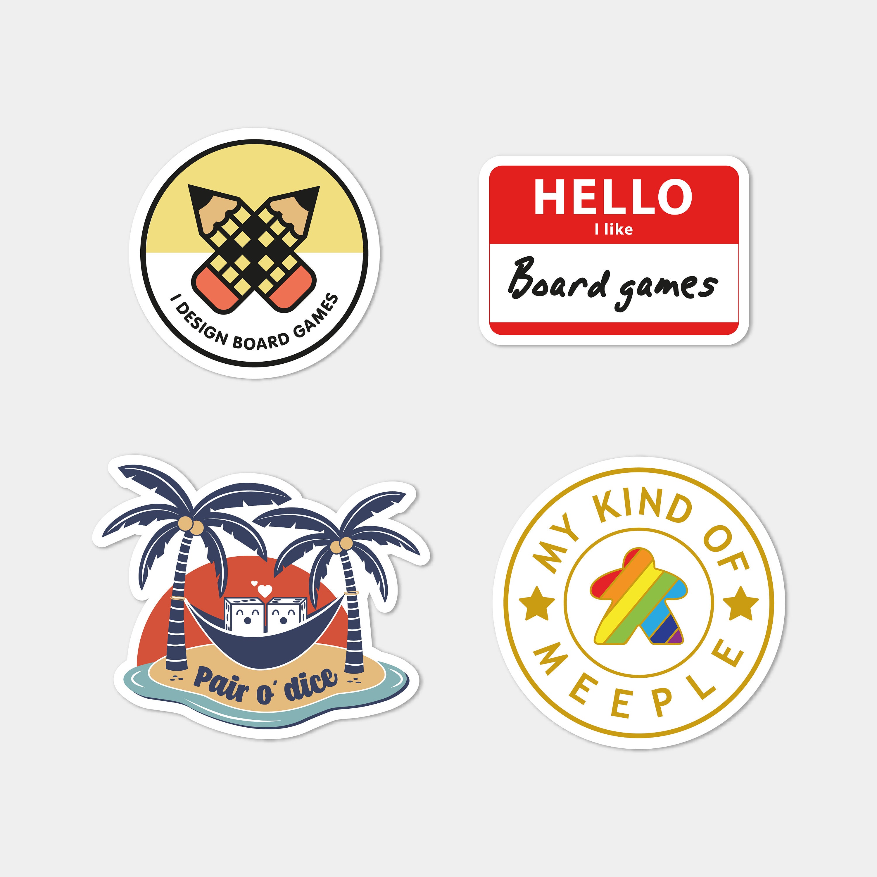 Any 5 Board Game Stickers MULTI BUY Tabletop Game Sticker - Etsy UK
