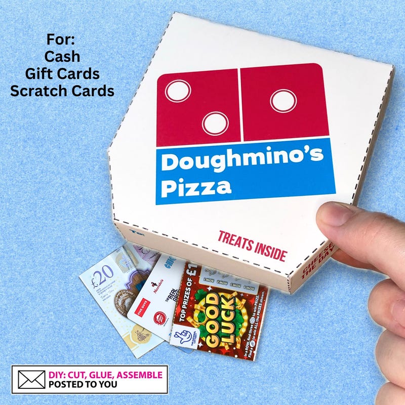 Pizza Cash Holder - Etsy UK