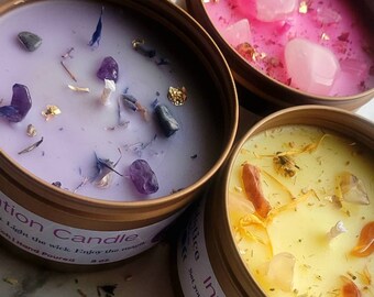 Herb Infused Candle - Etsy