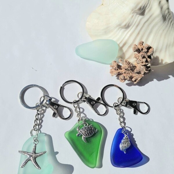 Glass Key Chains - Etsy