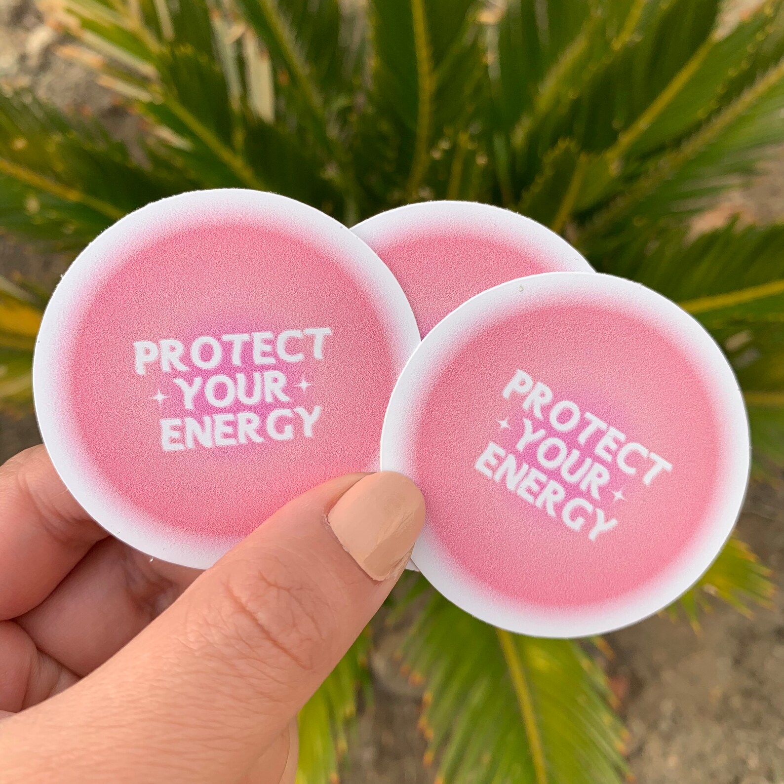 Protect Your Energy Sticker Manifestation Sticker Aesthetic - Etsy