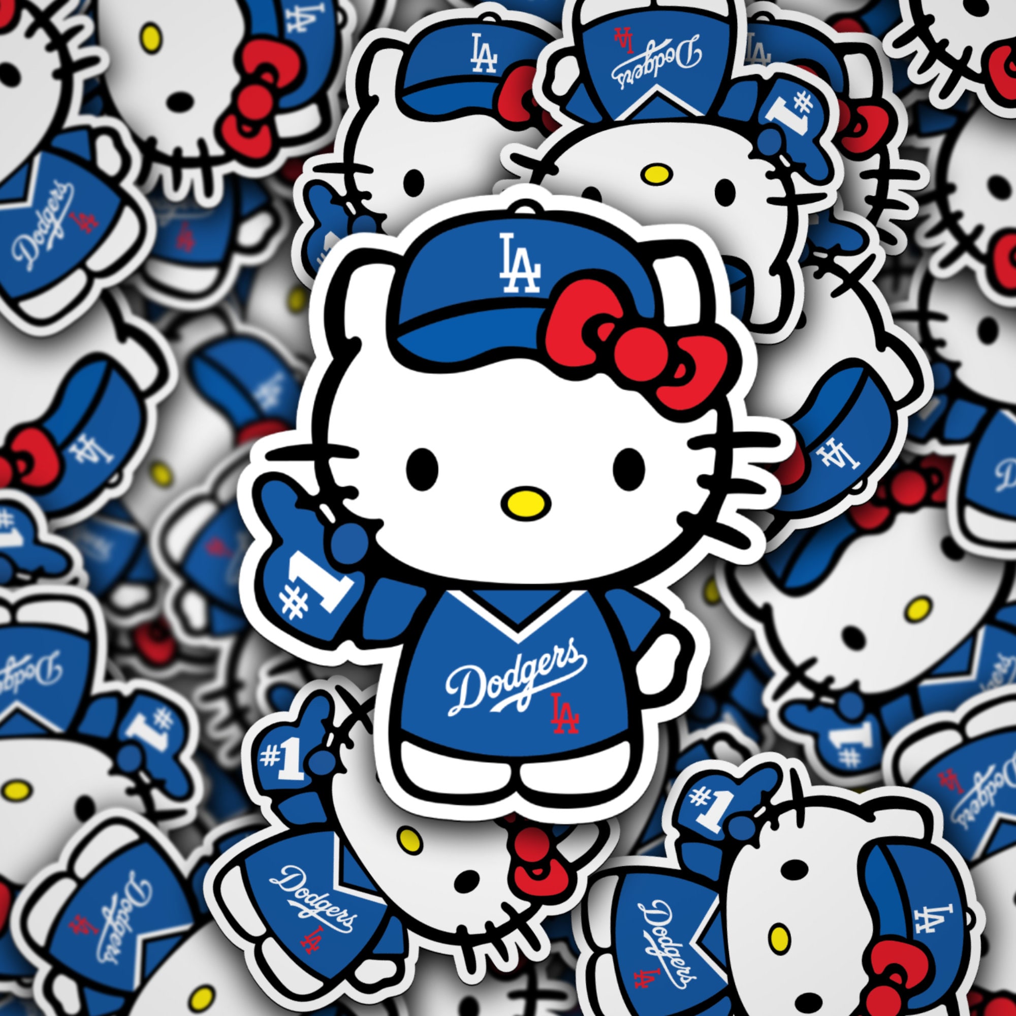 Hello Dodgers Kitty