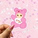 Sonny Angel Teddy Bear Laptop Sticker, Sonny Angel Vinyl Sticker, Teddy ...