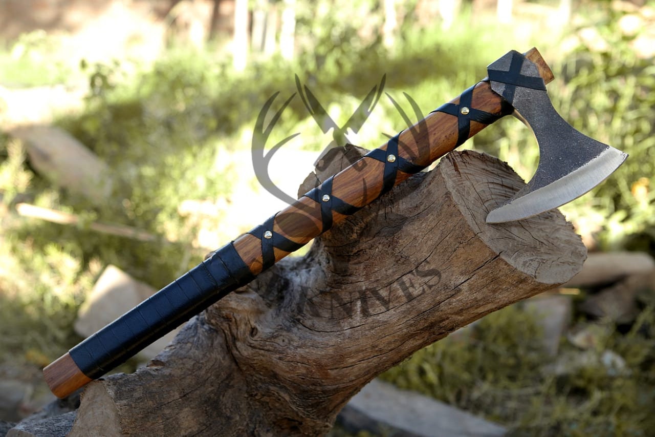 Hand Forged Viking Bearded Axe Gift Viking Battle Axe With - Etsy Australia