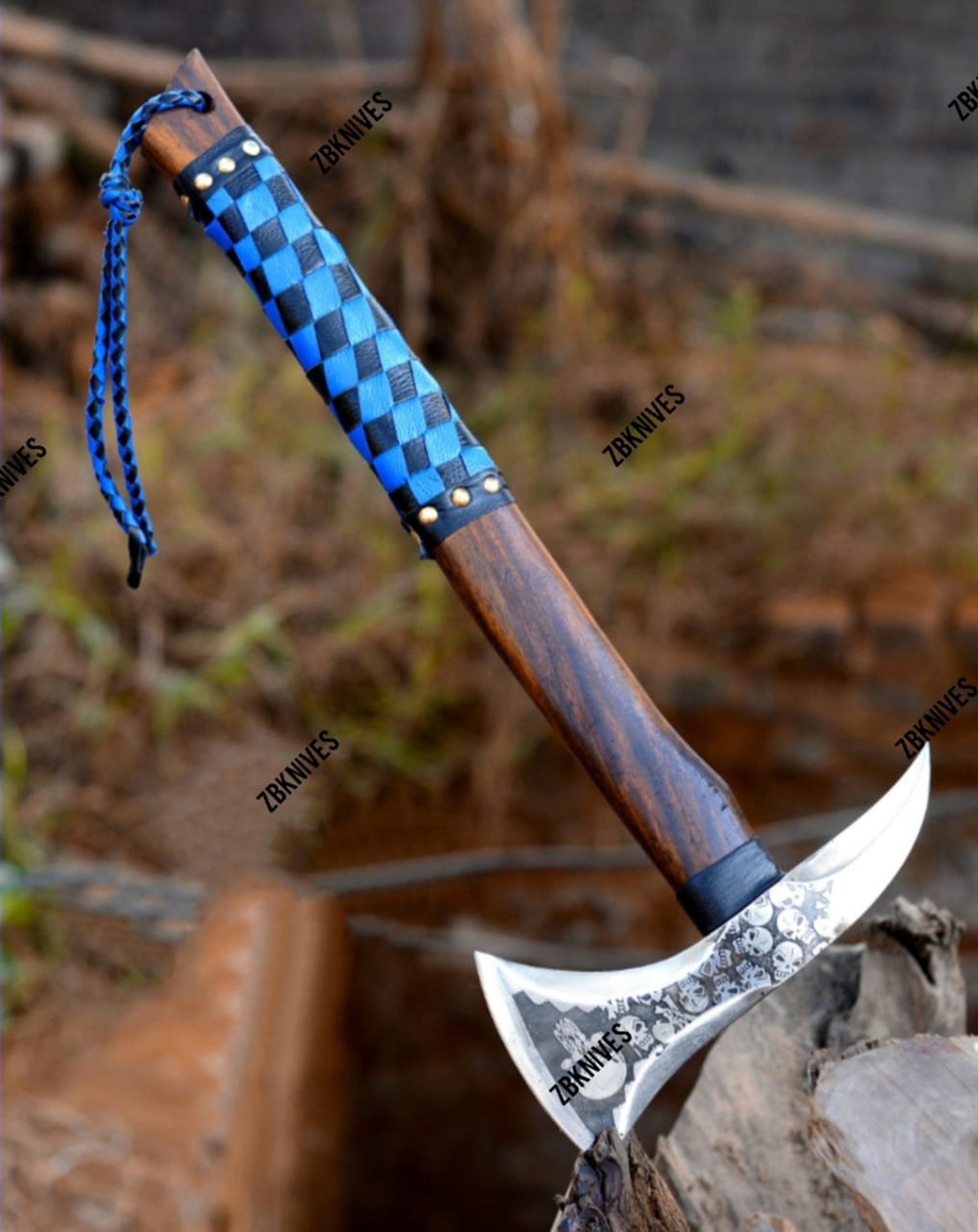 Hand FORGED AXE Custom Handmade Nordic Axe Throwing Axe With - Etsy