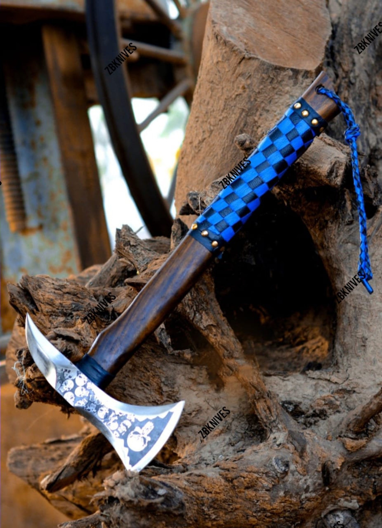 Hand FORGED AXE Custom Handmade Nordic Axe Throwing Axe With - Etsy