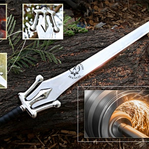 Grayskull Sword, Silver Sword, Anime Sword, Medieval Sword, Long Sword ...