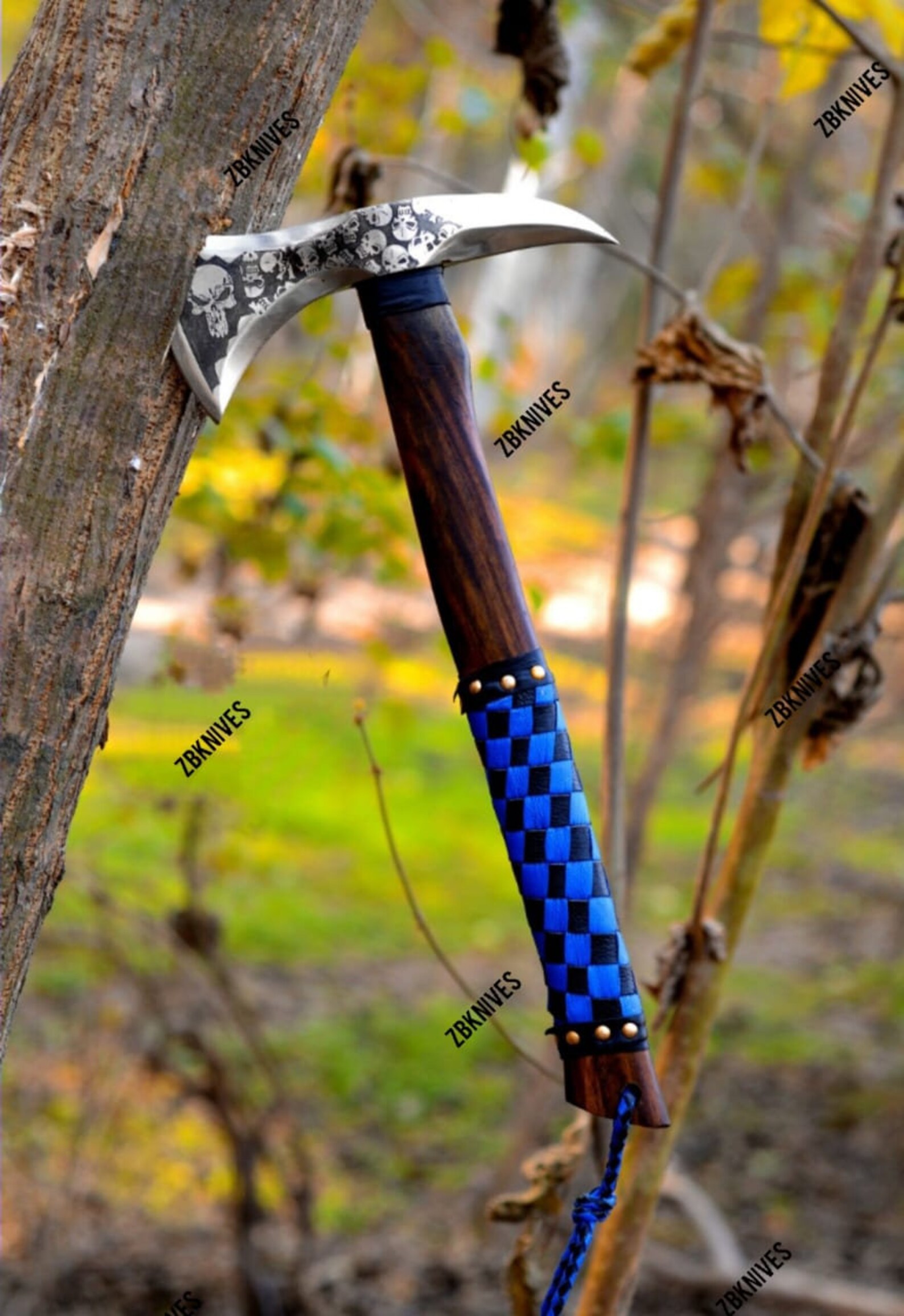 Hand FORGED AXE Custom Handmade Nordic Axe Throwing Axe With - Etsy